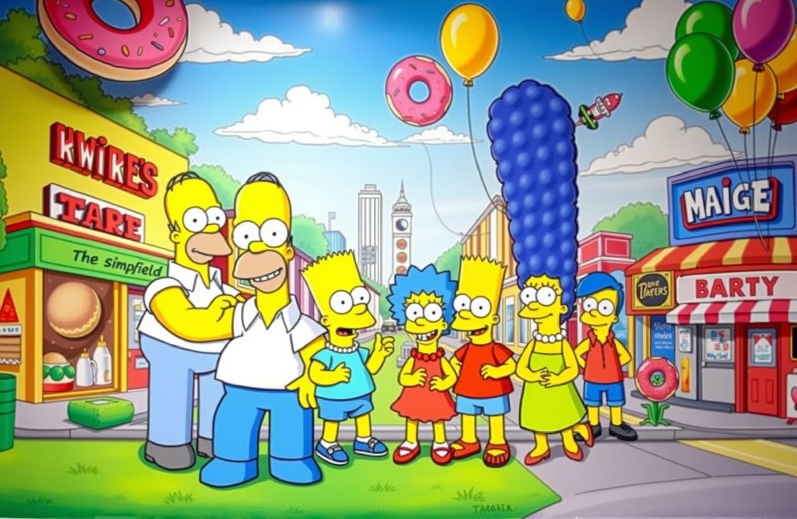 🔥 Free Download Simpsons Characters Wallpaper by @ricardomueller ...