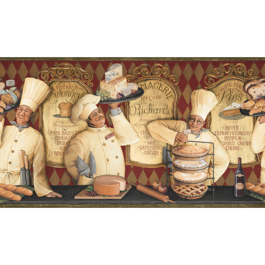 Bistro Wallpaper Border