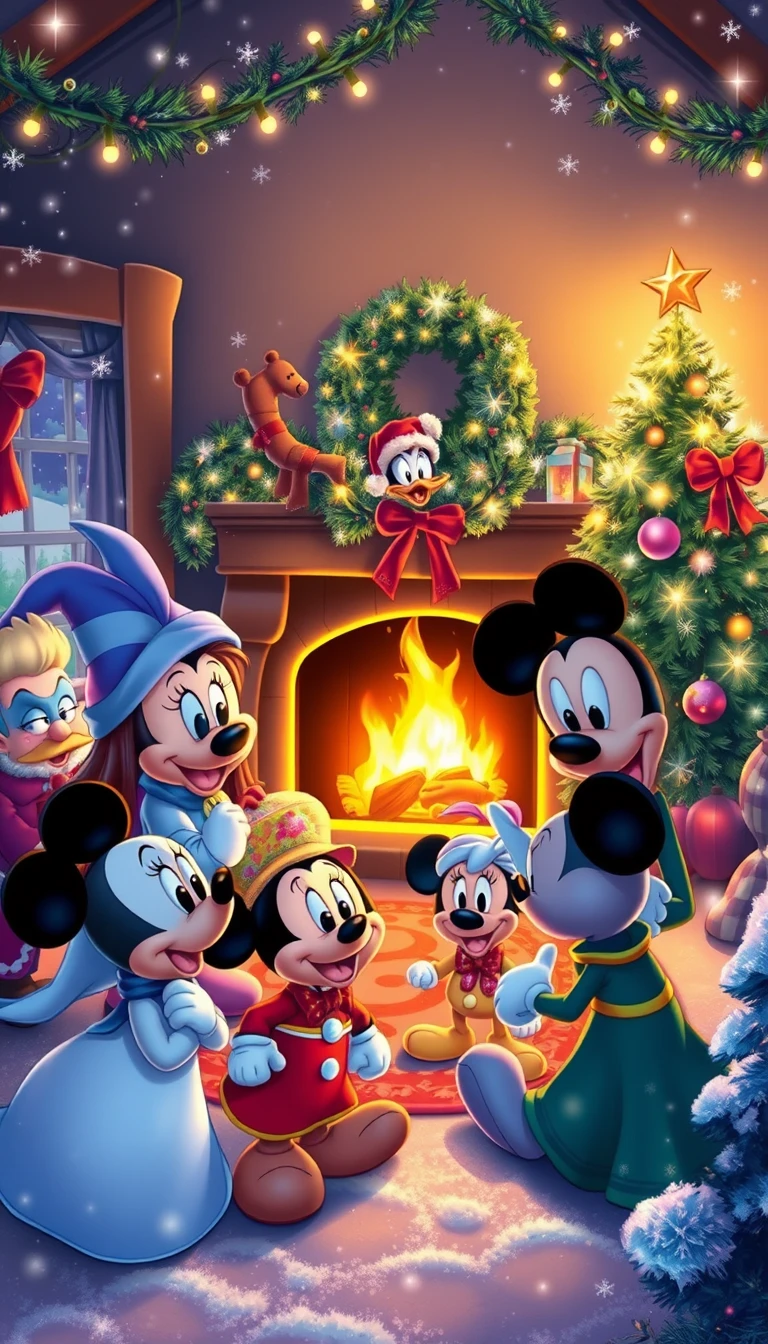 🔥 Free Download Disney Holiday Wallpaper by @courtneyb | WallpaperSafari