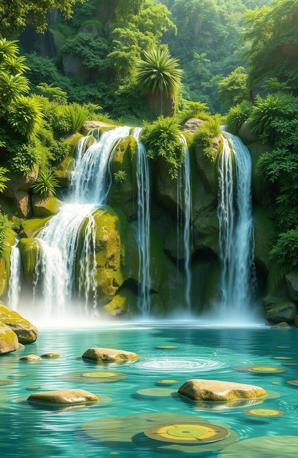 🔥 Free Download 3d Animated Waterfall Wallpaper by @georgelewis ...