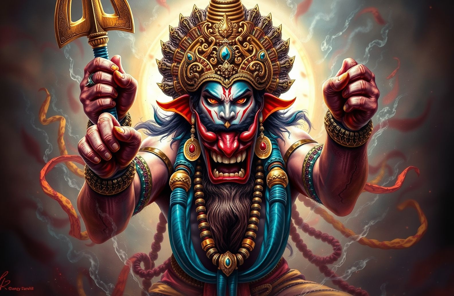 🔥 [40+] Angry Vishnu Wallpapers | WallpaperSafari