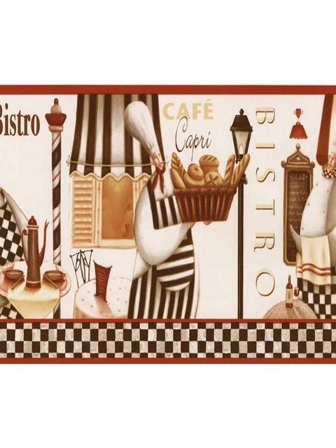 Free download Fat Chef Wallpaper Border BG1680BD cafe kitchen fat chef ...
