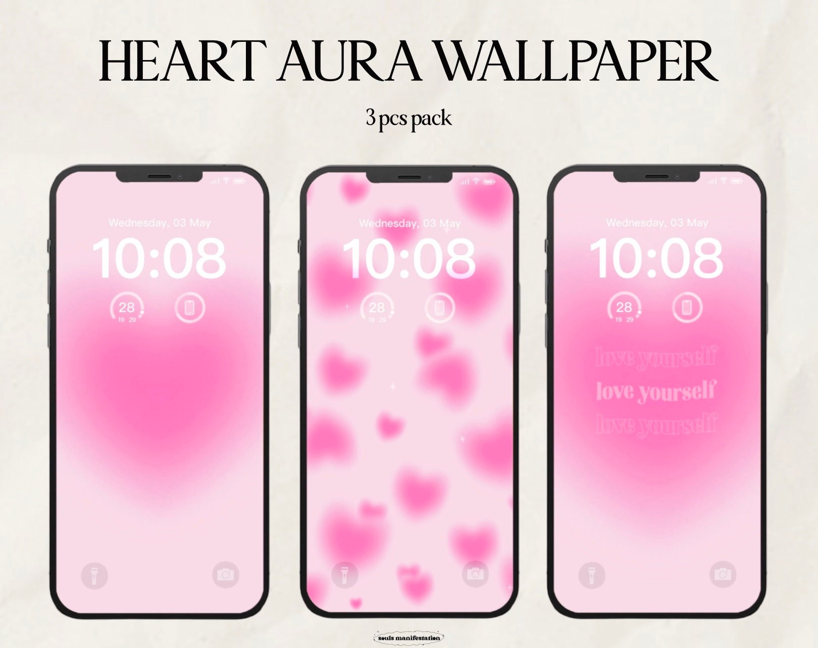 🔥 Free download pink gradient aura wallpaper art Aura quotes ...