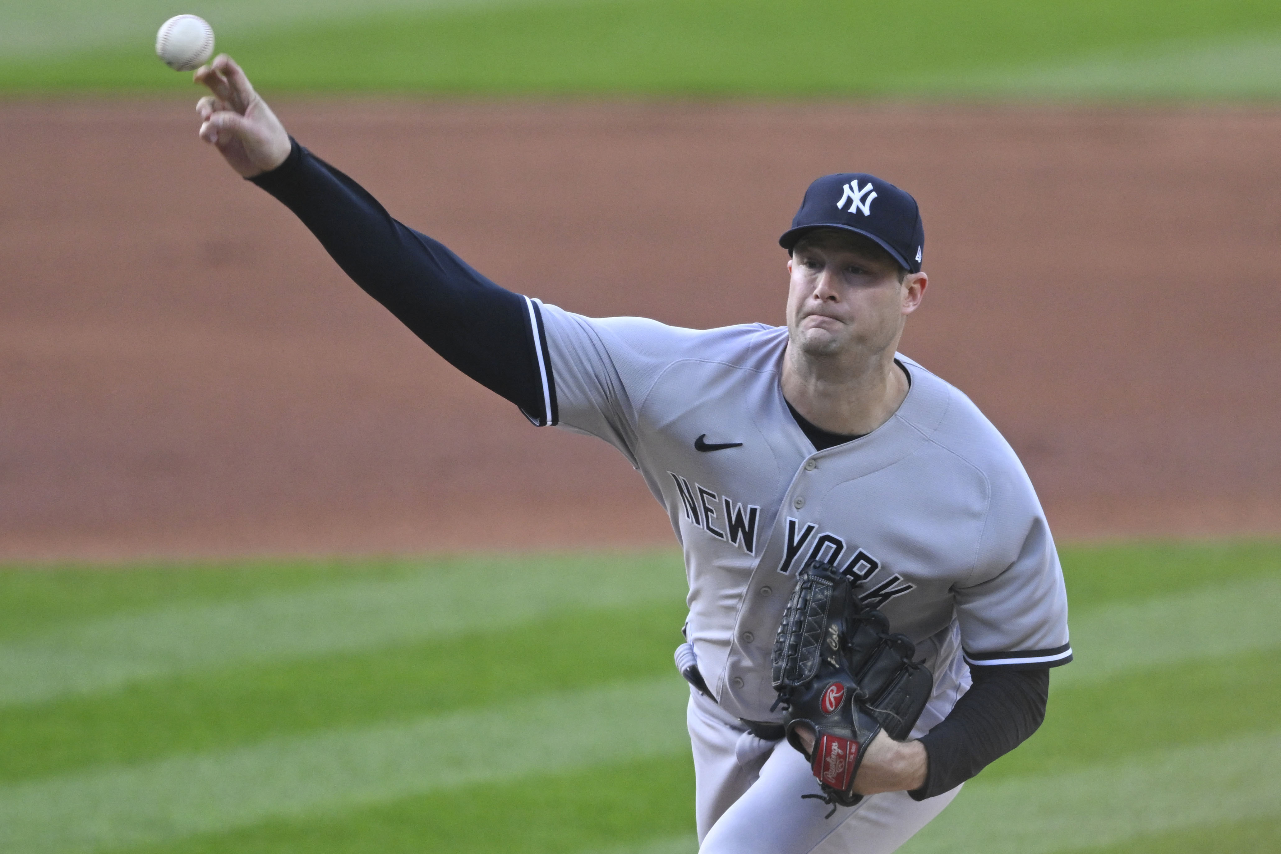 🔥 Free Download Yankees Gerrit Cole Reaches Career Strikeouts In Shaky ...