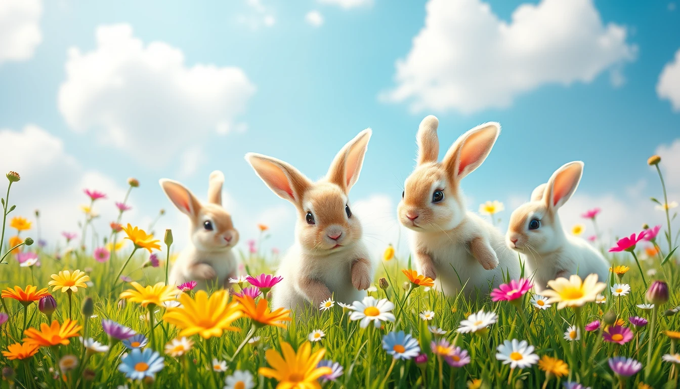 🔥 Free Download Cute Bunnies Wallpaper by @jacobl77 | WallpaperSafari