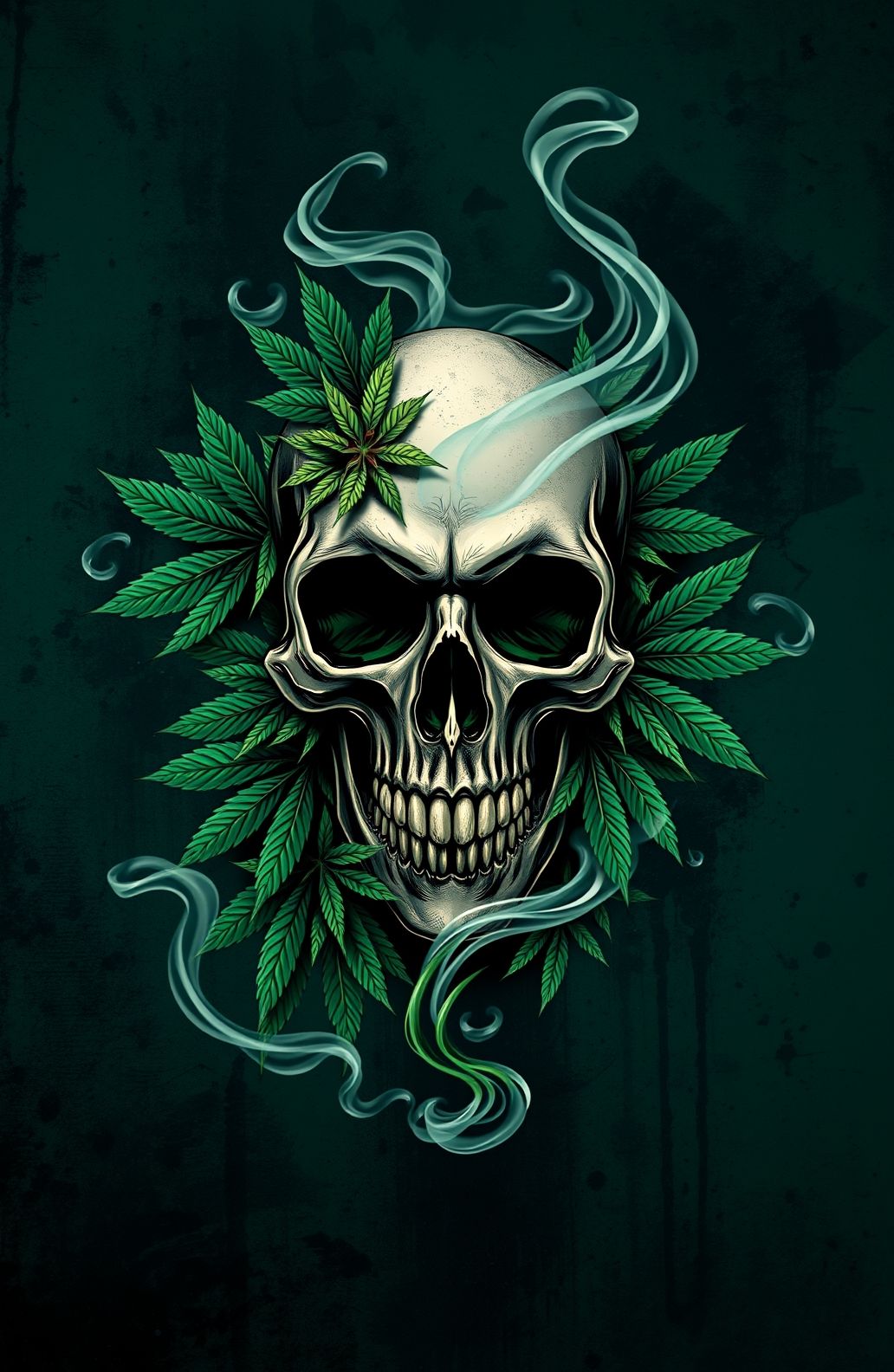 🔥 Free Download Wallpaper Of Weed Skull by @lindsayf | WallpaperSafari