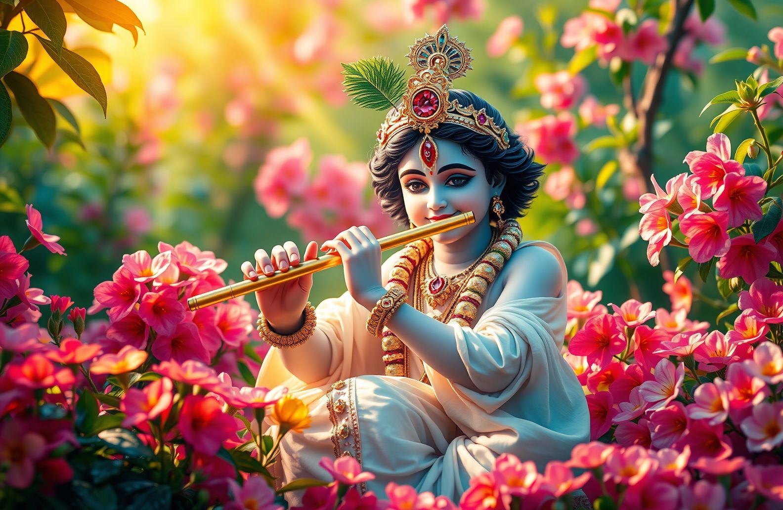 🔥 Free Download Shri Krishna Wallpaper by @jperry15 | WallpaperSafari