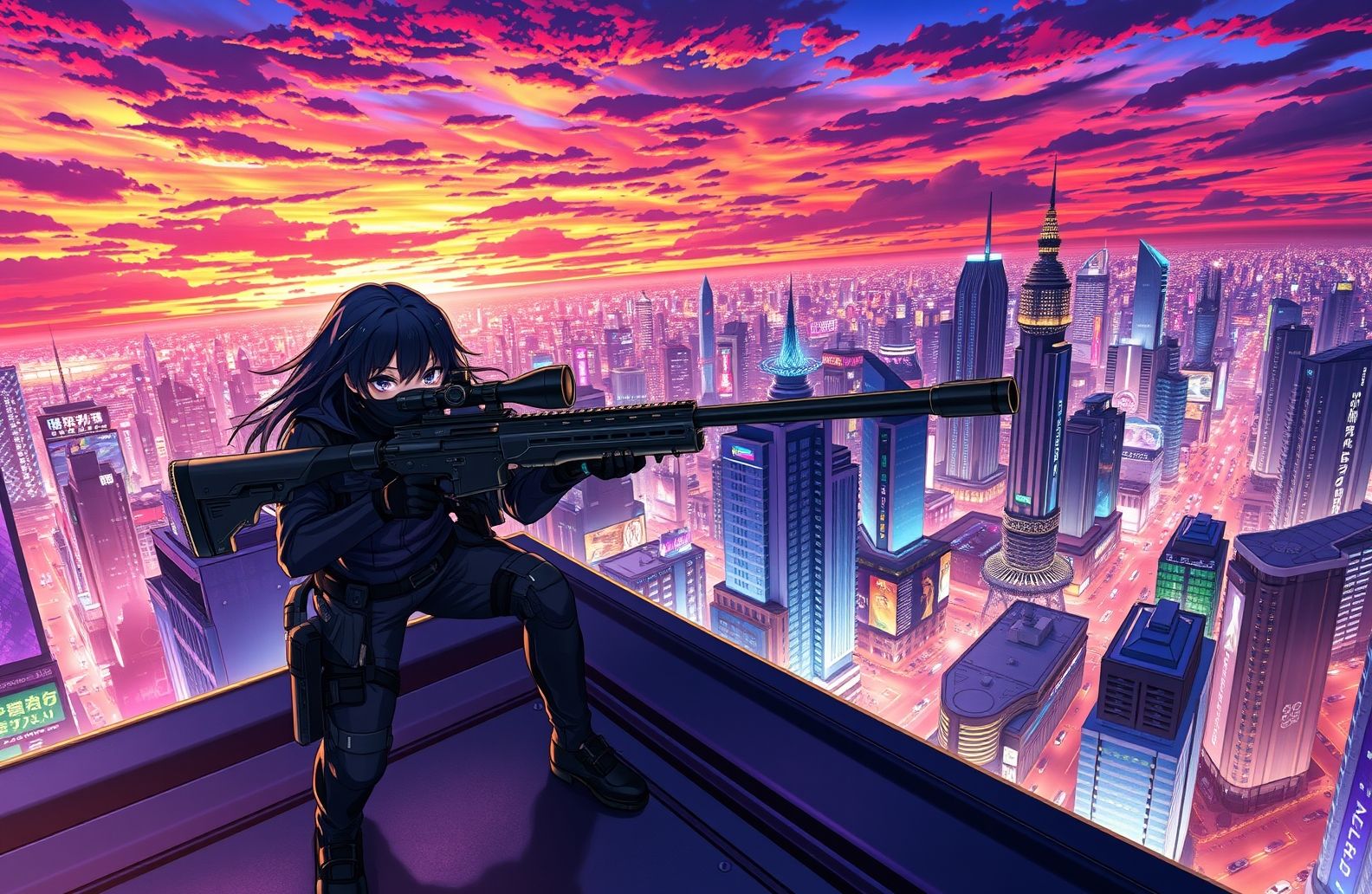 🔥 [50+] Anime Sniper Wallpapers | WallpaperSafari