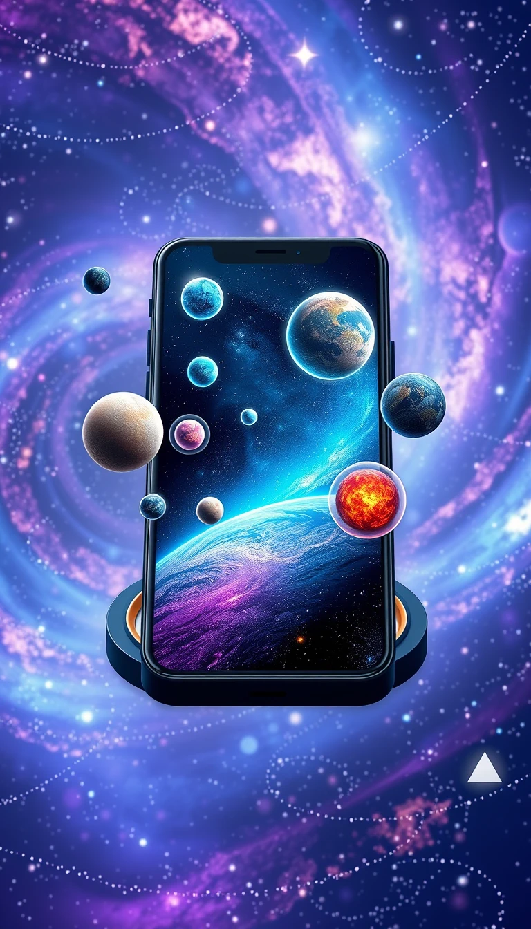 🔥 Free Download 3d Space Phone Wallpaper by @mortega | WallpaperSafari