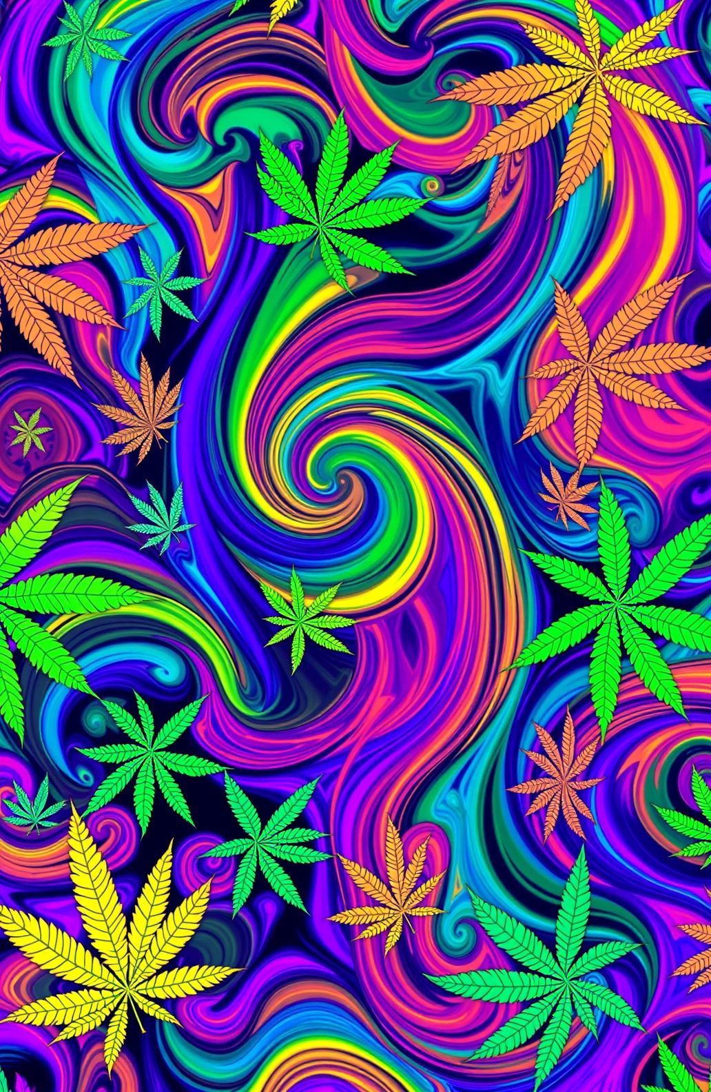 🔥 Free Download Psychedelic Weed Wallpaper by @kristenw | WallpaperSafari
