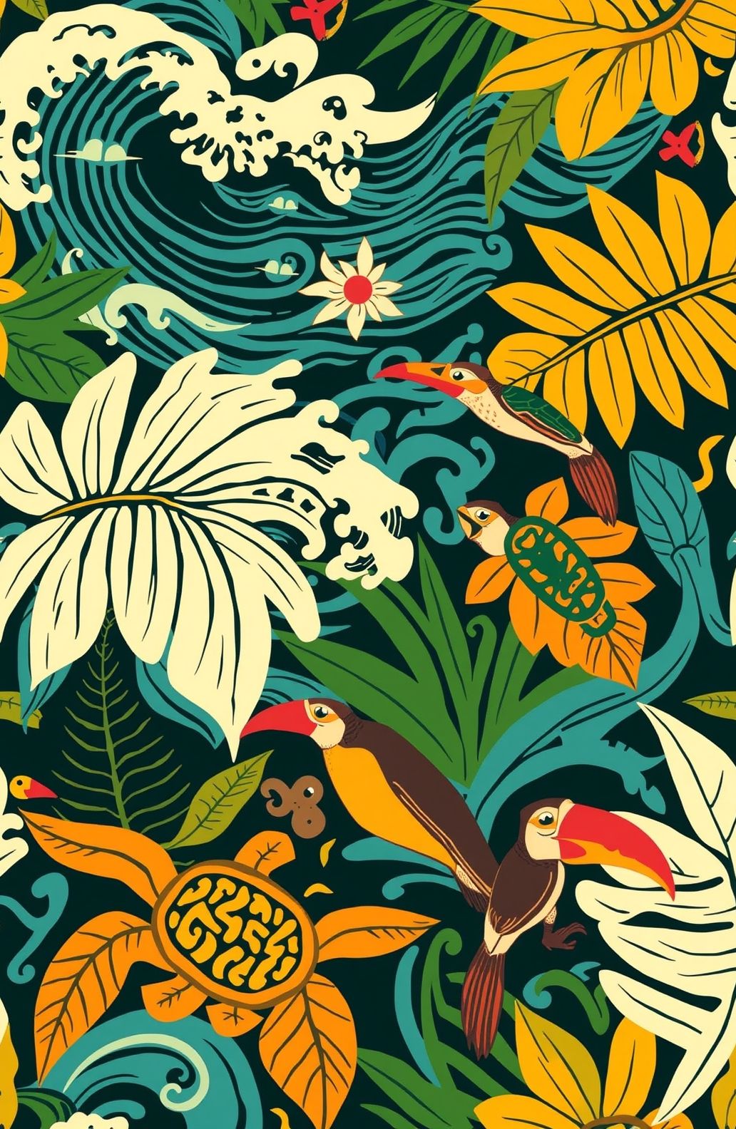 🔥 Free Download Polynesian Tribal Wallpaper by @beverlyj57 ...