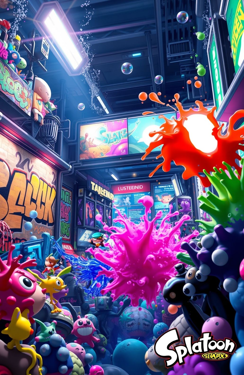🔥 Free Download Splatoon Background by @mferrell2 | WallpaperSafari