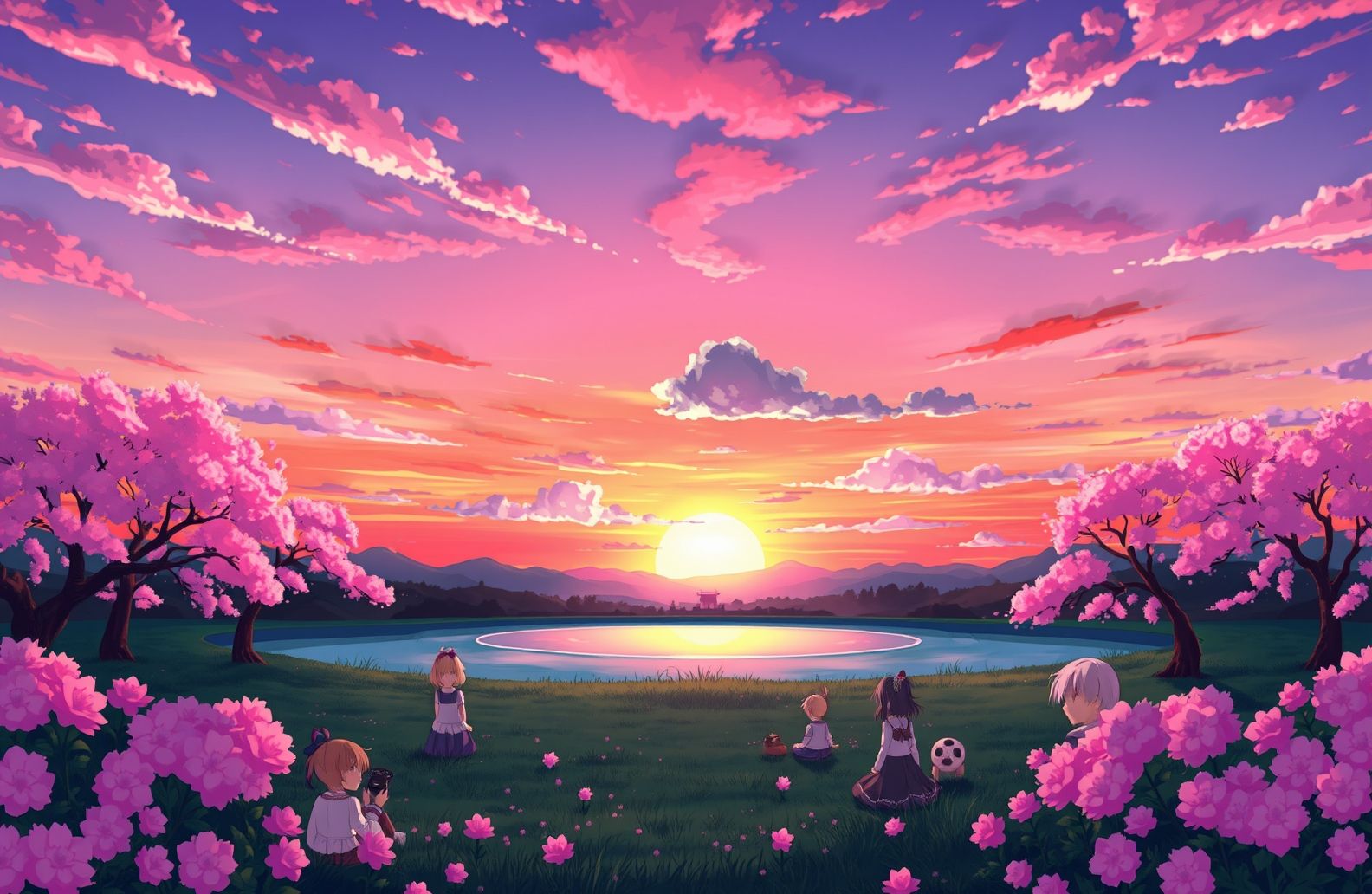 🔥 Free Download Beautiful Anime Wallpaper by @courtneyharris ...