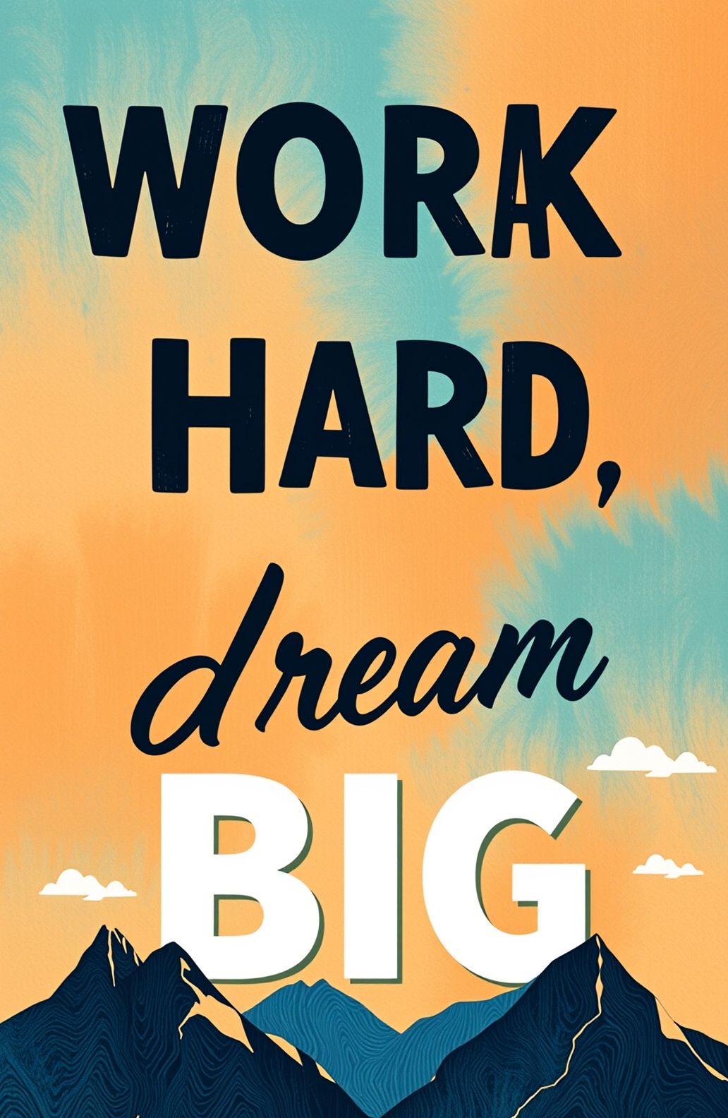 🔥 Free Download Work Hard Dream Big Wallpaper by @scarlson ...