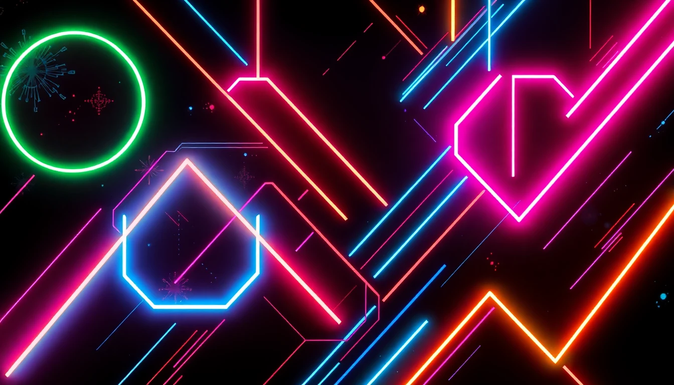 🔥 [20+] Black and Neon Wallpapers | WallpaperSafari