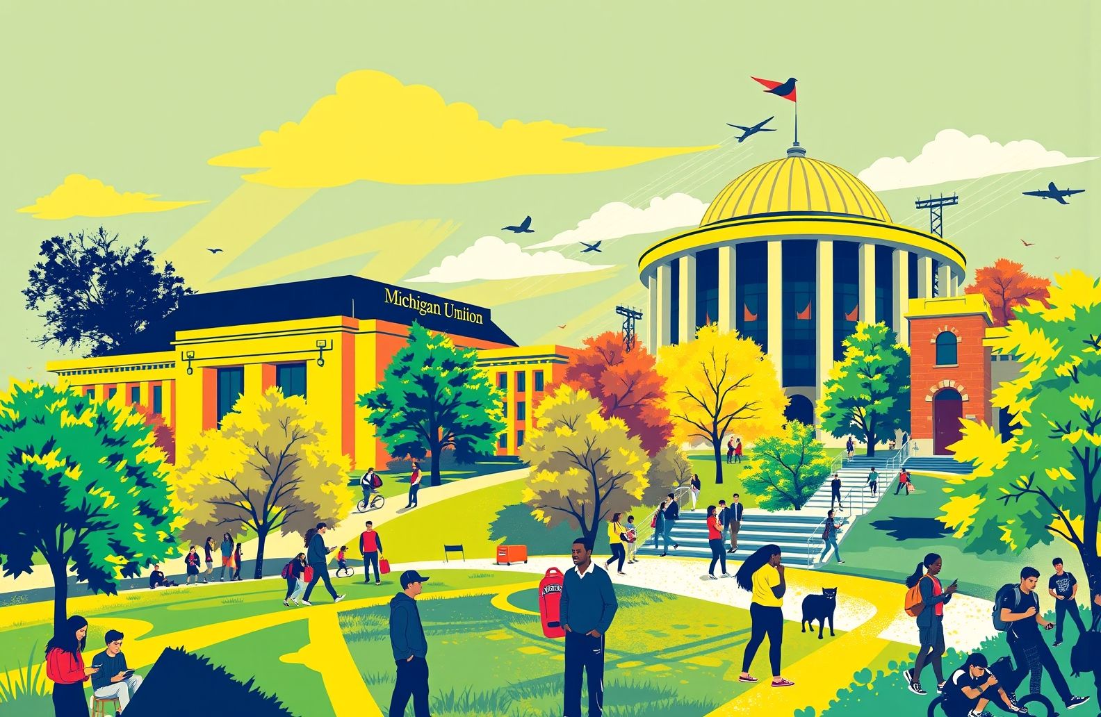 🔥 Free Download University Of Michigan Screensaver Wallpaper by @rtate2 ...