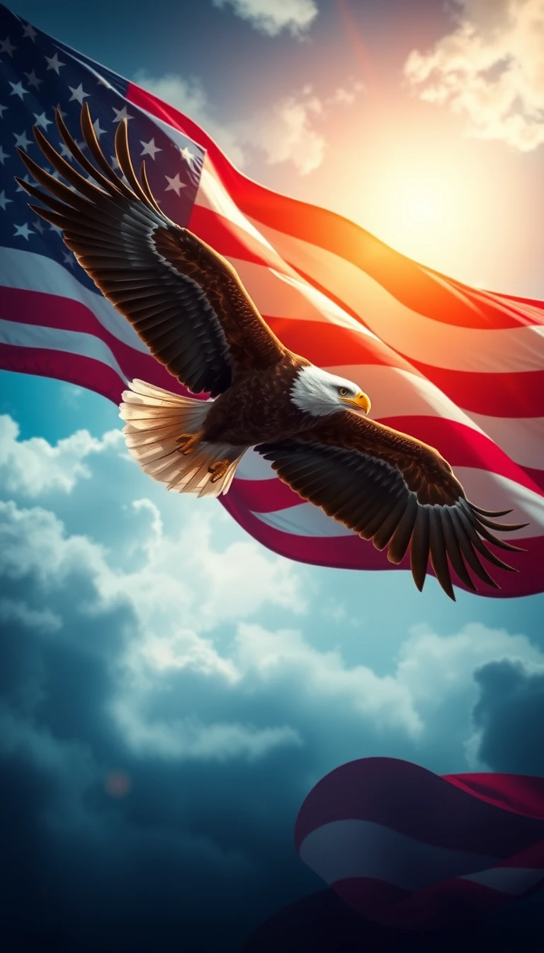 🔥 Free Download American Flag With Eagle Wallpaper by @jtaylor70 | WallpaperSafari