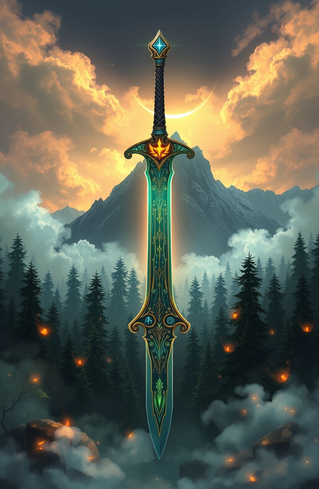 🔥 Free Download Fantasy Sword Wallpaper Laptop Background Cool by ...