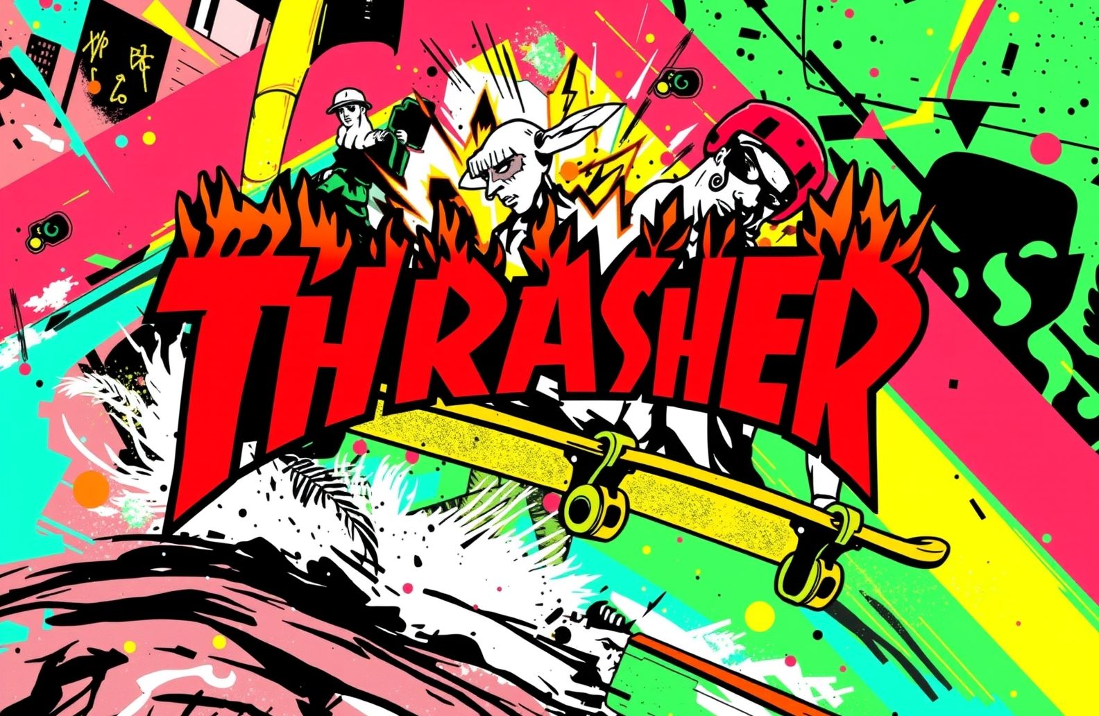 🔥 Free Download Hd Thrasher Wallpaper by @patriciafranklin | WallpaperSafari