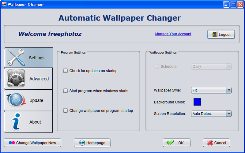 Free download automatic wallpaper changer windows xp download ...