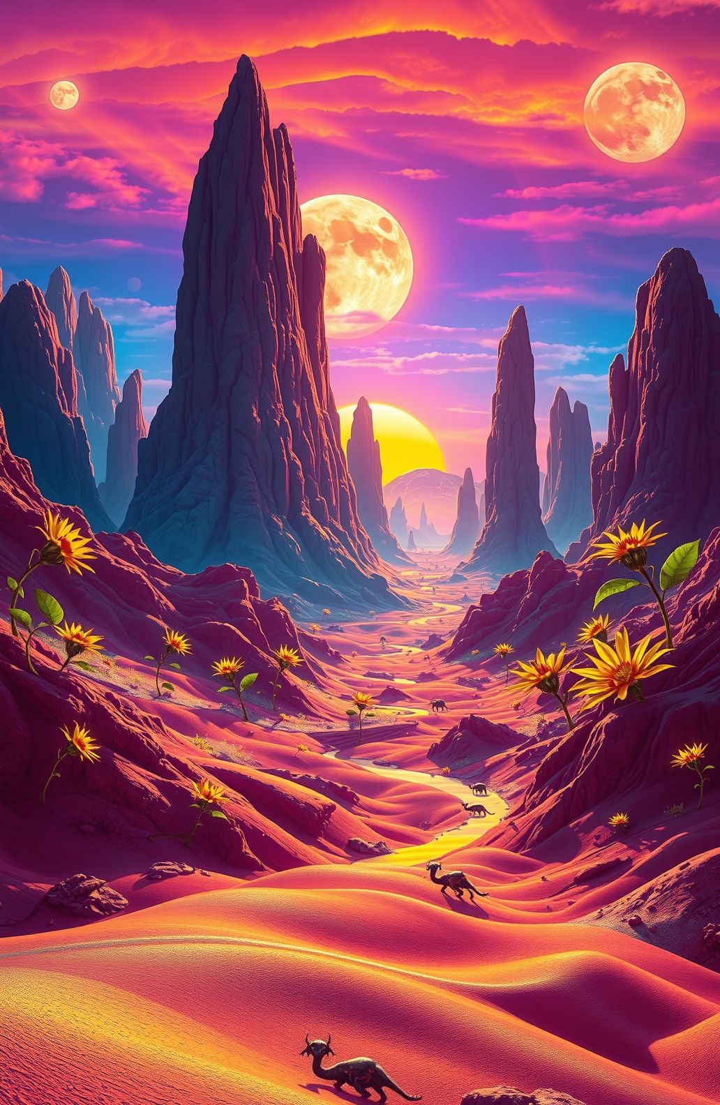 🔥 Free Download Alien Planet Landscapes Wallpaper by @michaelh16 ...