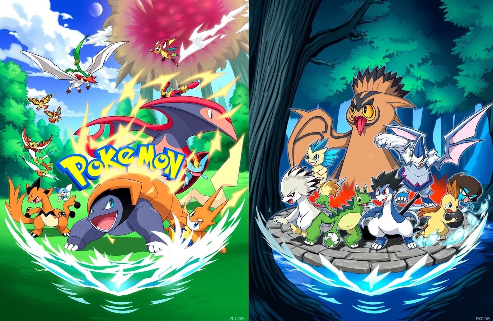 Dual Monitor Wallpaper Pokemon Sprite 27 Inch Dual Monitor Setup With