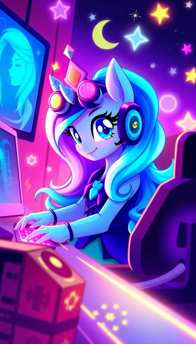 🔥 Free Download Mlp Gamer Luna Wallpaper File Princess by @mwilson45 ...