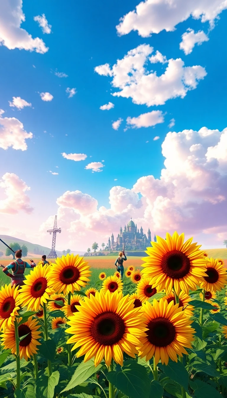 🔥 Free Download Sunflower Fortnite Wallpaper by @brittanygaines ...