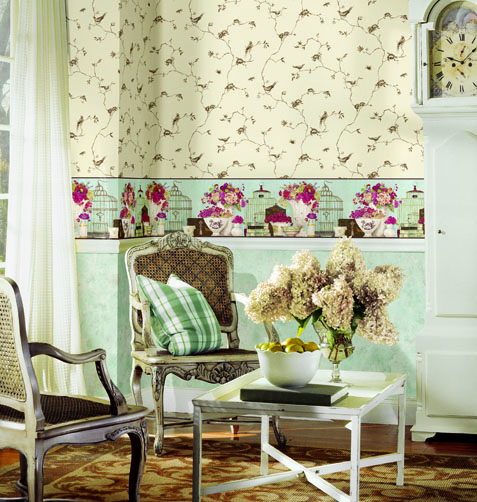 Chair Rail Wallpaper Borders That Look Like