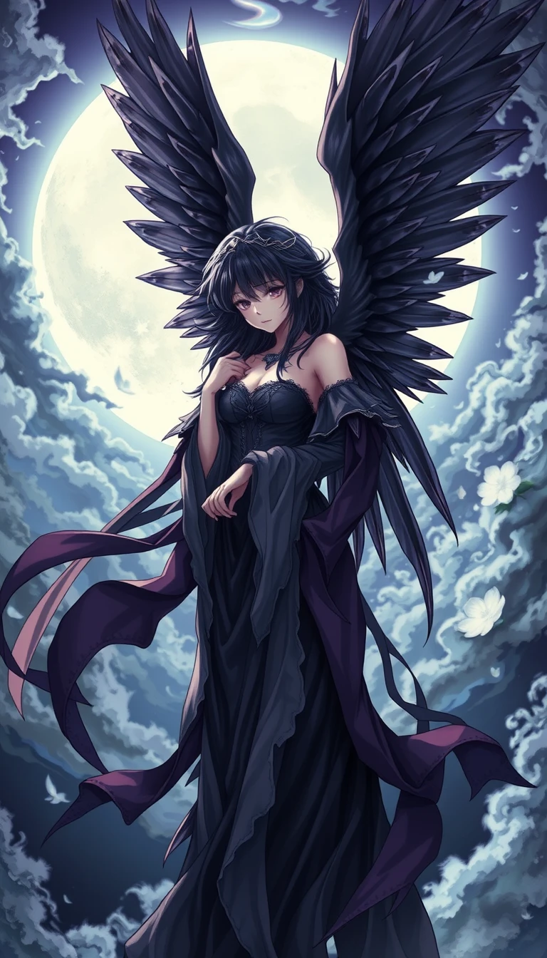 🔥 [50+] Anime Gothic Angel Wallpapers | WallpaperSafari