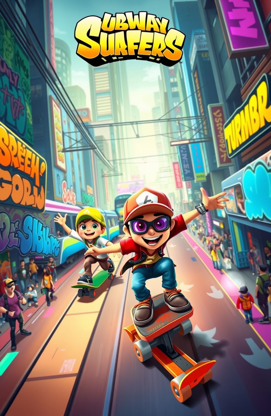 🔥 Free Download Subway Surfers Wallpaper by @nathanmorris | WallpaperSafari