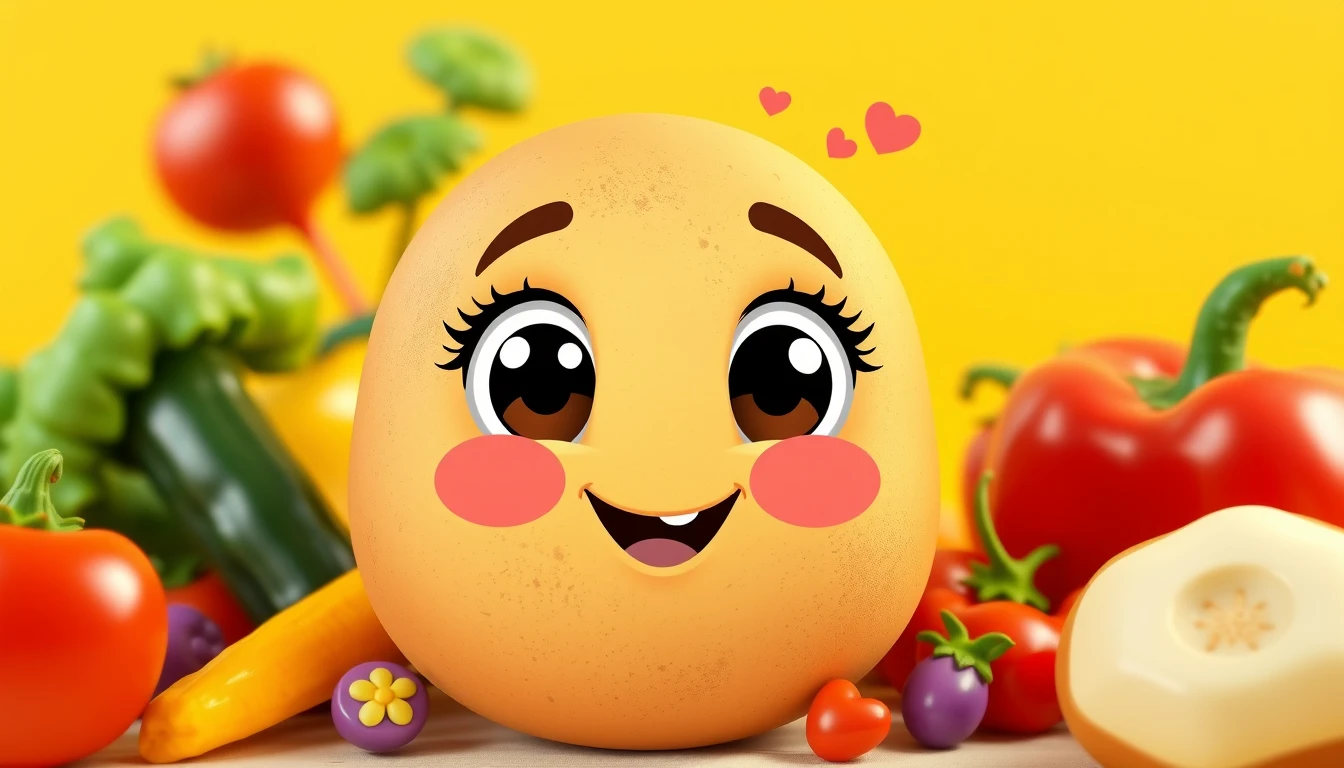 🔥 [30+] Cute Potato Wallpapers | WallpaperSafari