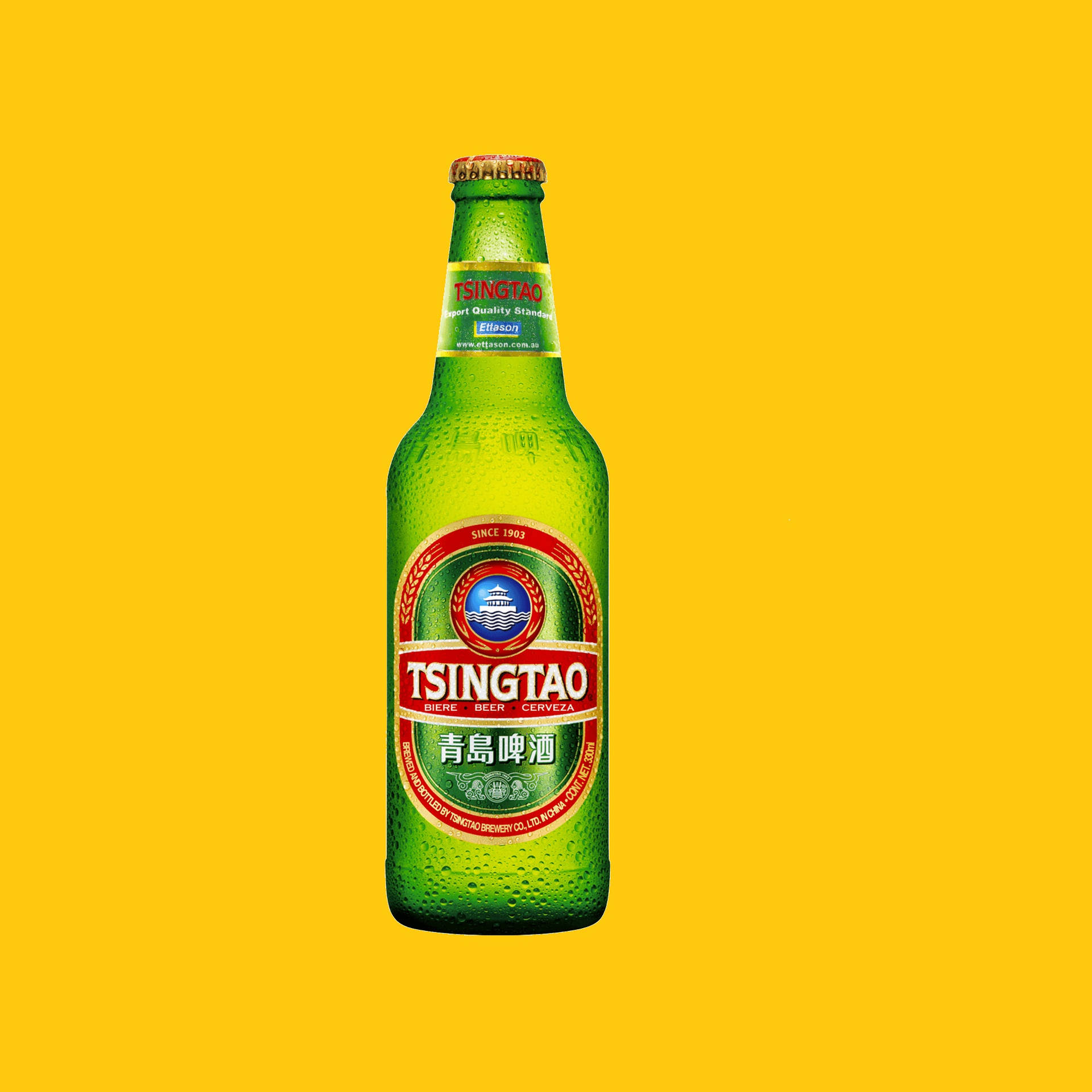 🔥 Free Download Tsingtao Beer Bottle Wallpaper by @loric | WallpaperSafari