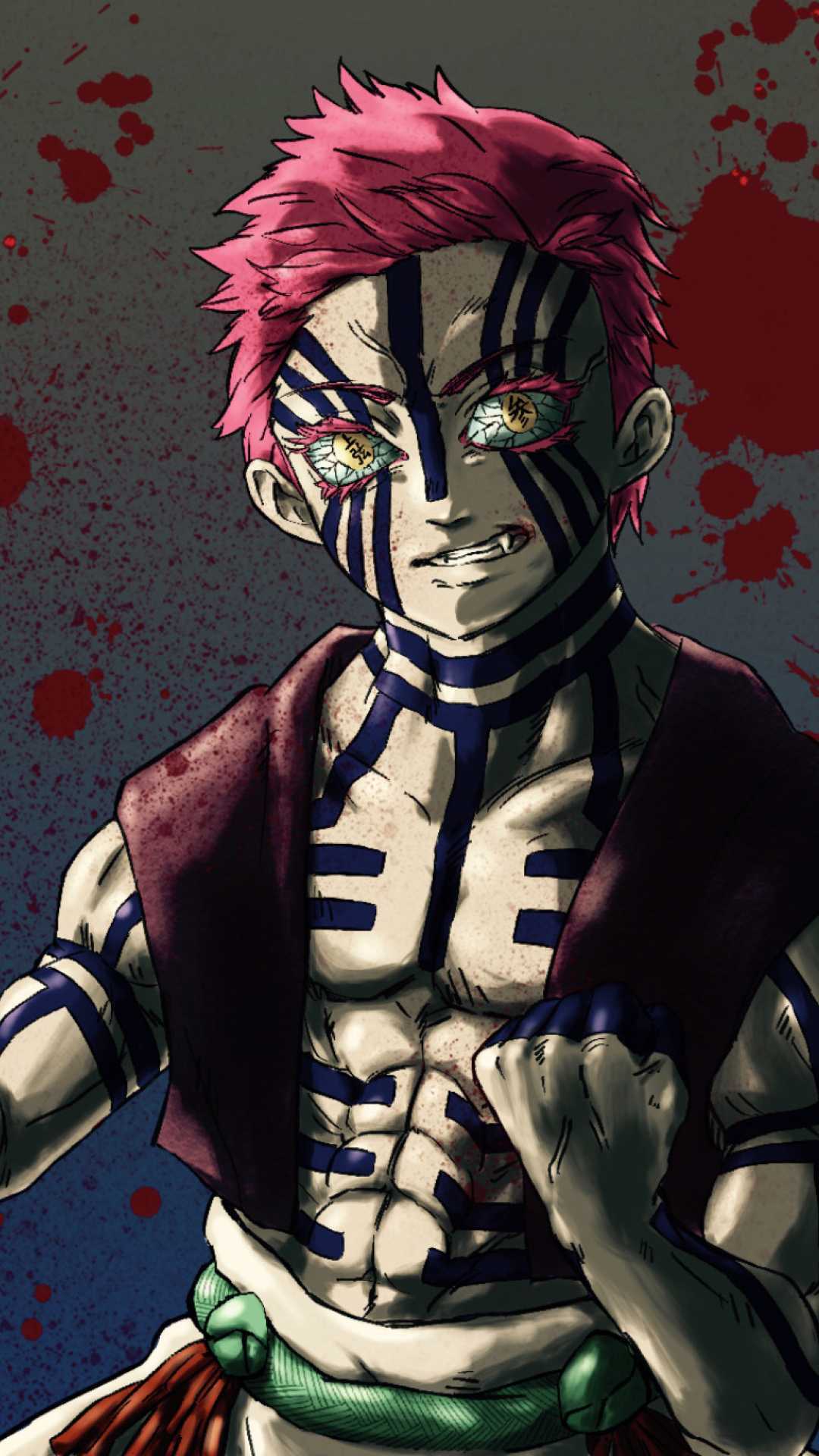 🔥 Free Download Akaza Wallpaper by @nicolemorrison | WallpaperSafari