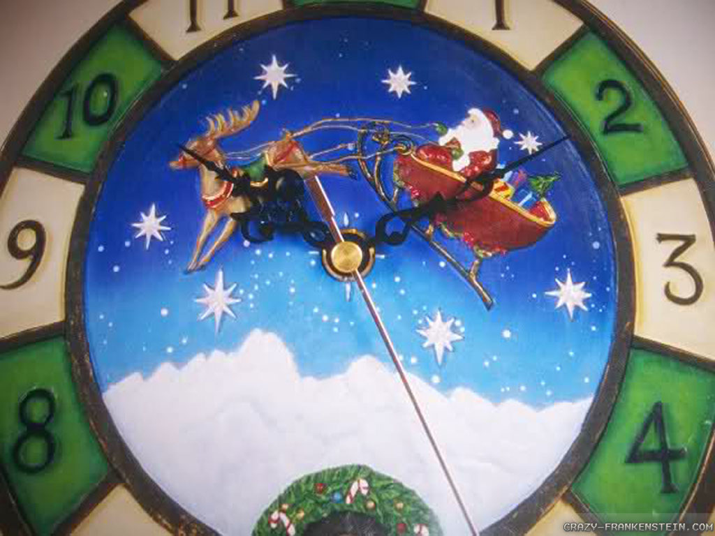 Free Download Re CHRISTMAS COUNTDOWN CLOCK FOR DESKTOP 1024x768 For 