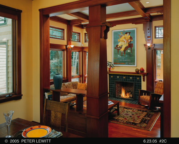 Homes Mission Style Wall Colors