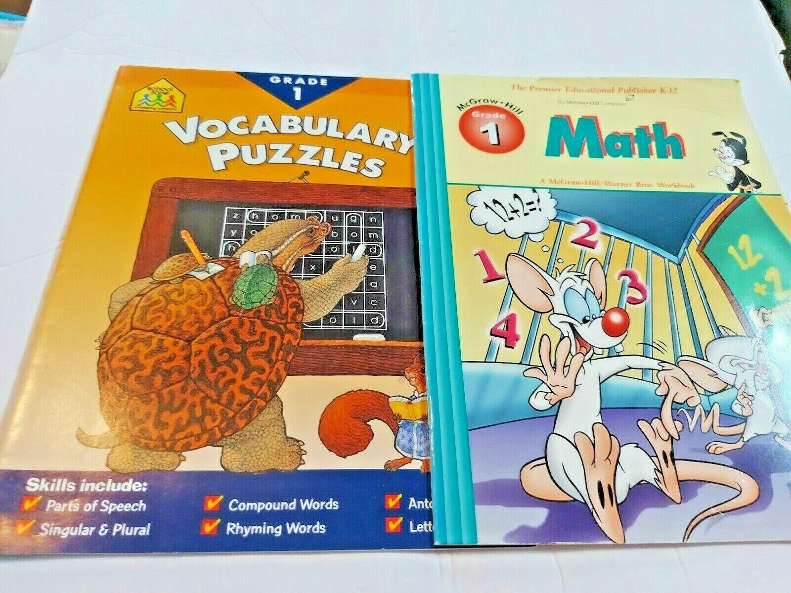 🔥 Free Download Grade Workbooks Mcgraw Hill Math Vocabulary Puzzles Lot ...