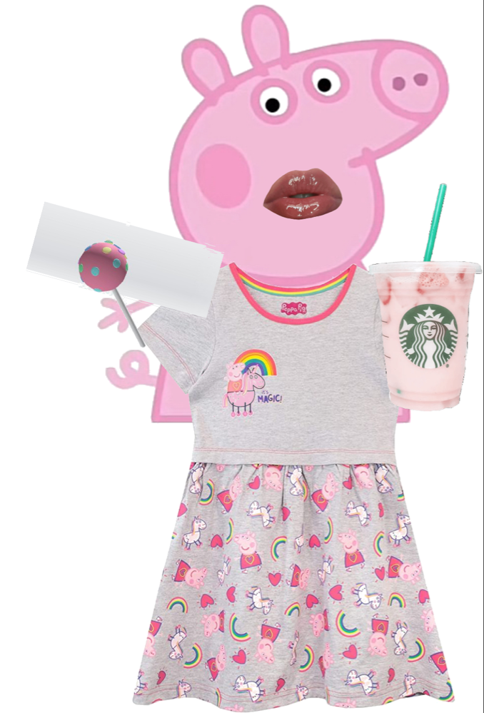 🔥 Free Download Peppa Pig Baddie Outfit Shoplook by @elizabethlopez | WallpaperSafari