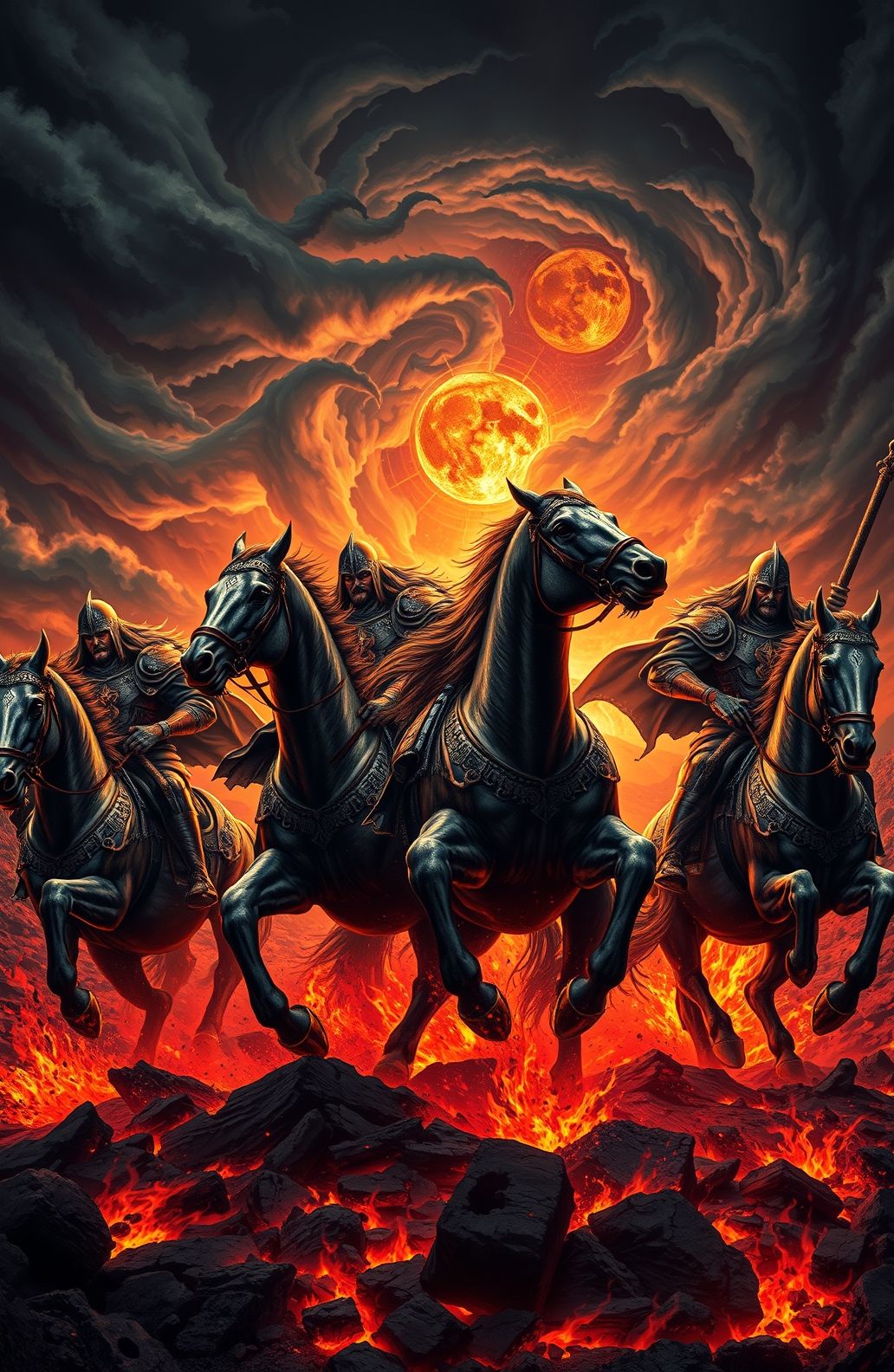 🔥 Free Download Four Horsemen Of The Apocalypse Wallpaper by @neiltate ...