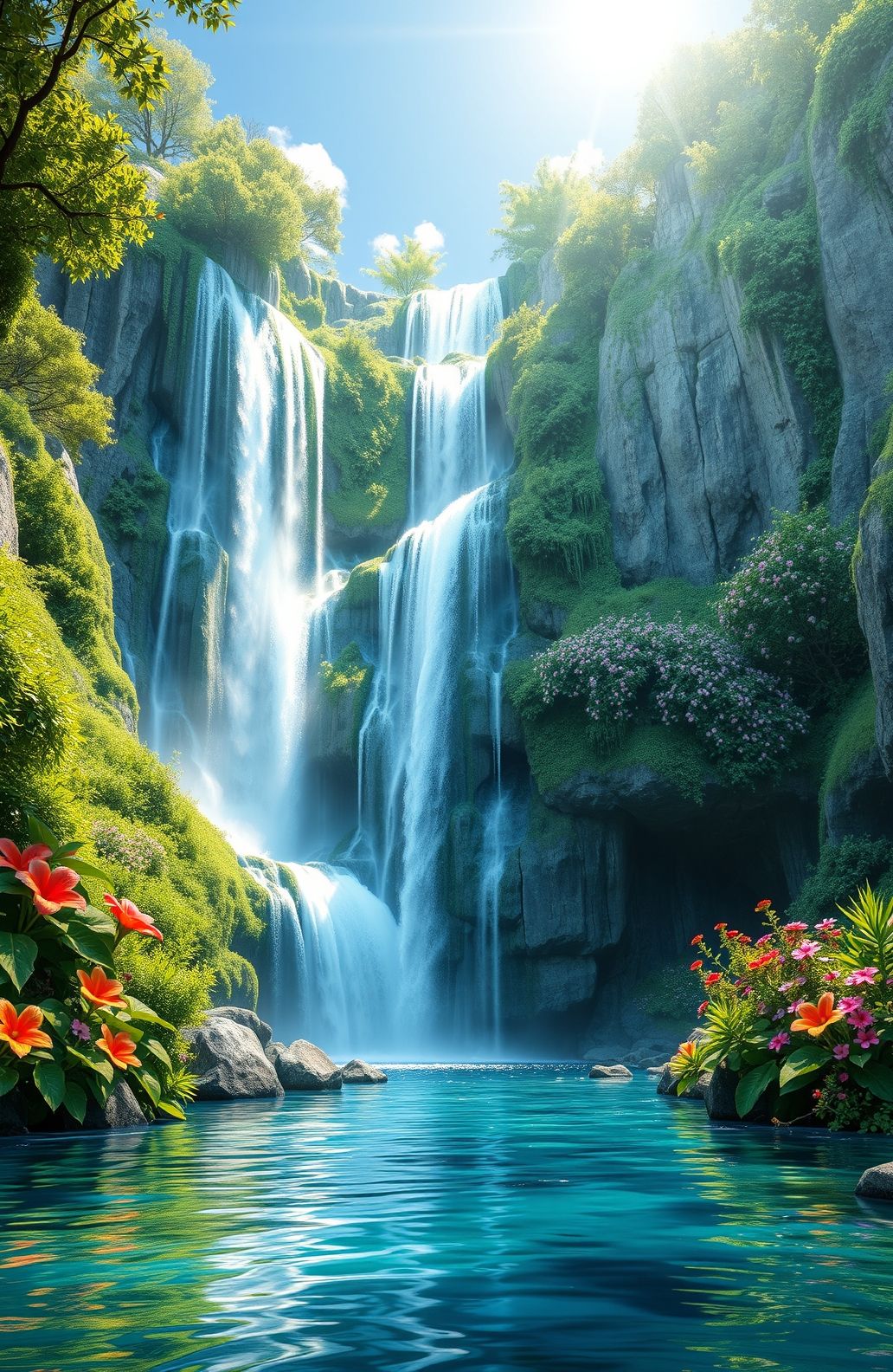 🔥 Free Download 3d Animated Waterfall Wallpaper by @mcortez72 ...