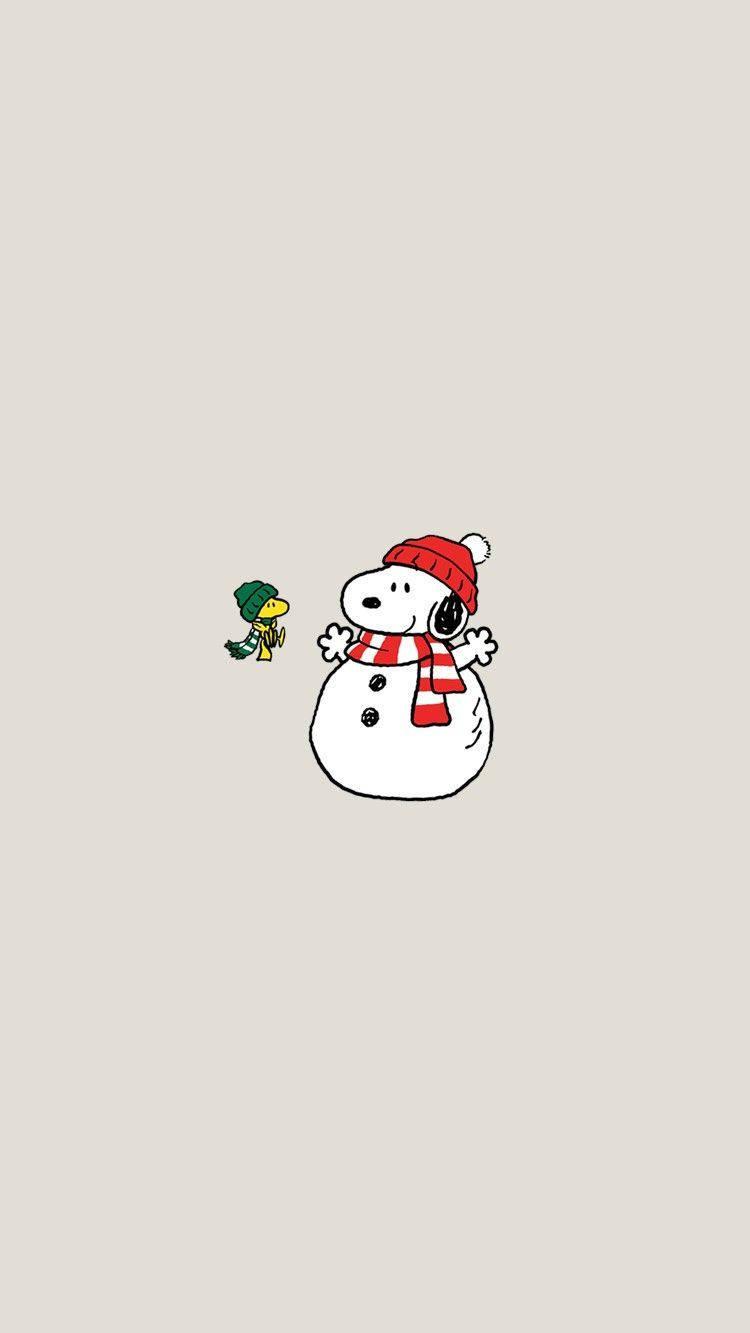 Free download Download Snoopy Christmas Outdoor Snow Wallpaper ...