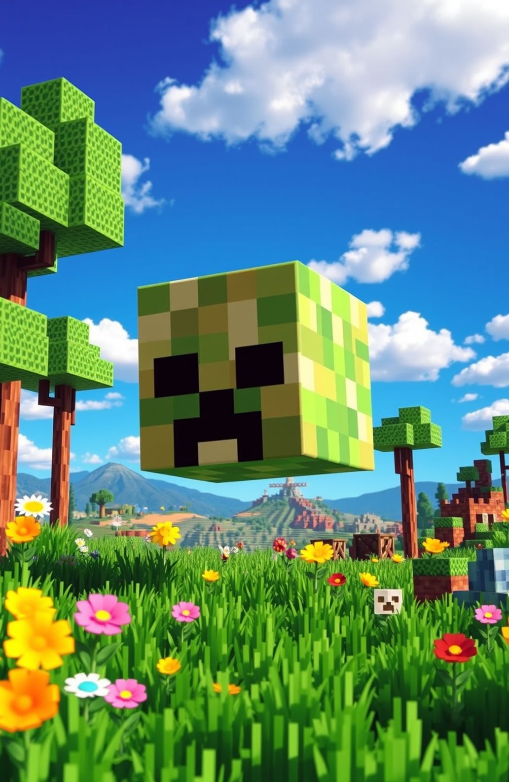 🔥 Free Download Minecraft Wallpaper Creeper Head by @leroym | WallpaperSafari