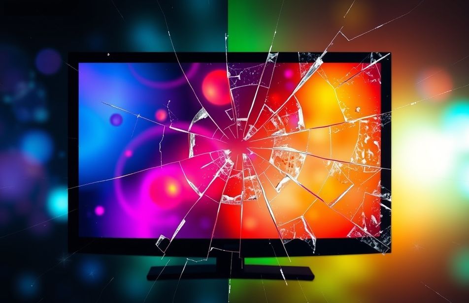 🔥 Free Download Broken Tv Screen Wallpaper by @theresar31 | WallpaperSafari