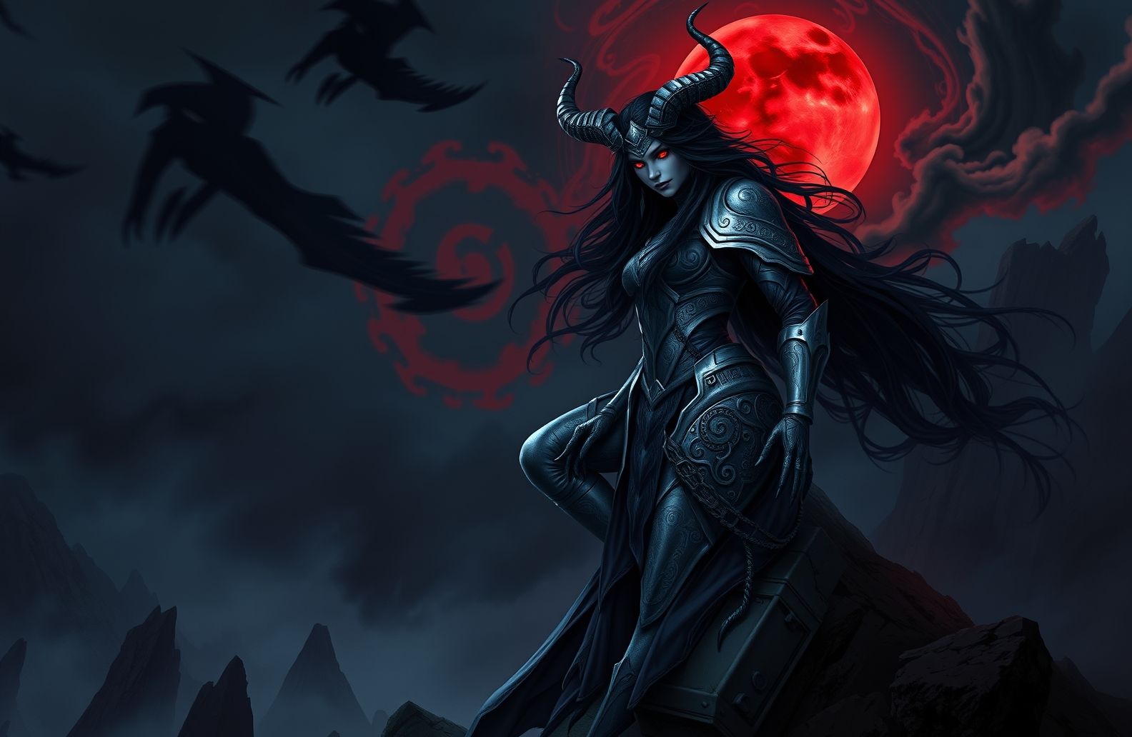 🔥 Free Download Female Demon Wallpaper by @abeck | WallpaperSafari