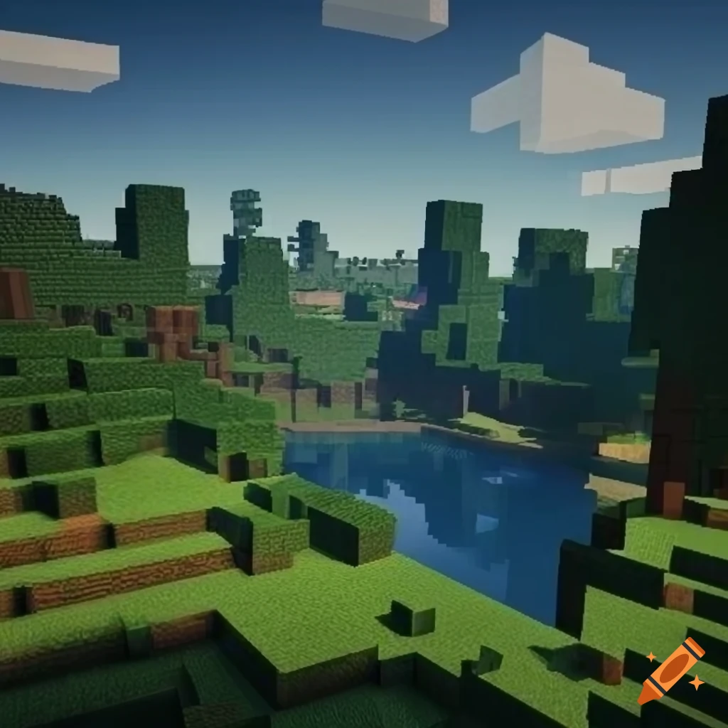 🔥 Free Download Minecraft Landscape Wallpaper by @juliewalker ...