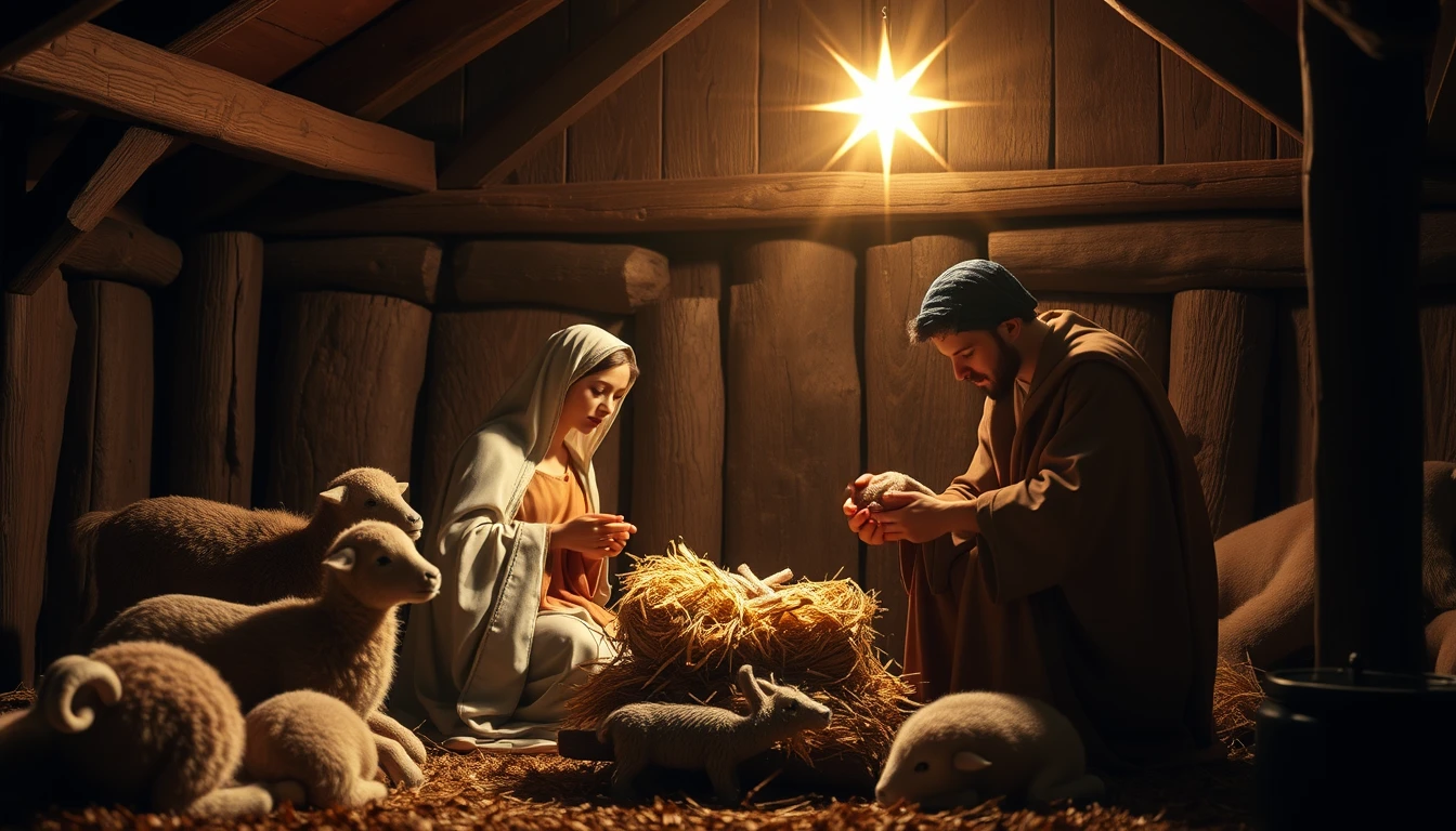 🔥 Download Nativity Scene Wallpaper by @crystalt41 on WallpaperSafari