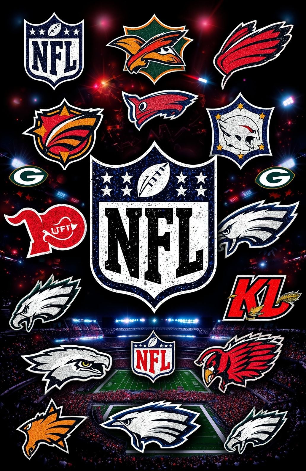 🔥 Free Download All Nfl Team Logo Wallpaper by @jessicaharvey | WallpaperSafari