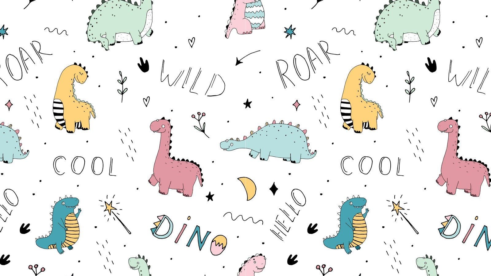🔥 Free Download Cute Dinosaur Desktop Wallpaper by @shall28 ...