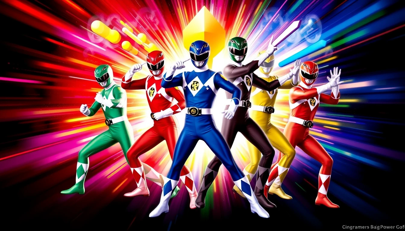 🔥 [50+] Mighty Morphin Power Rangers Wallpapers | WallpaperSafari