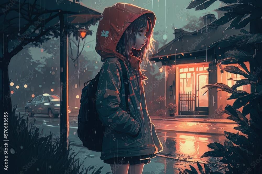 🔥 [35+] Rainy Lofi Wallpapers | WallpaperSafari